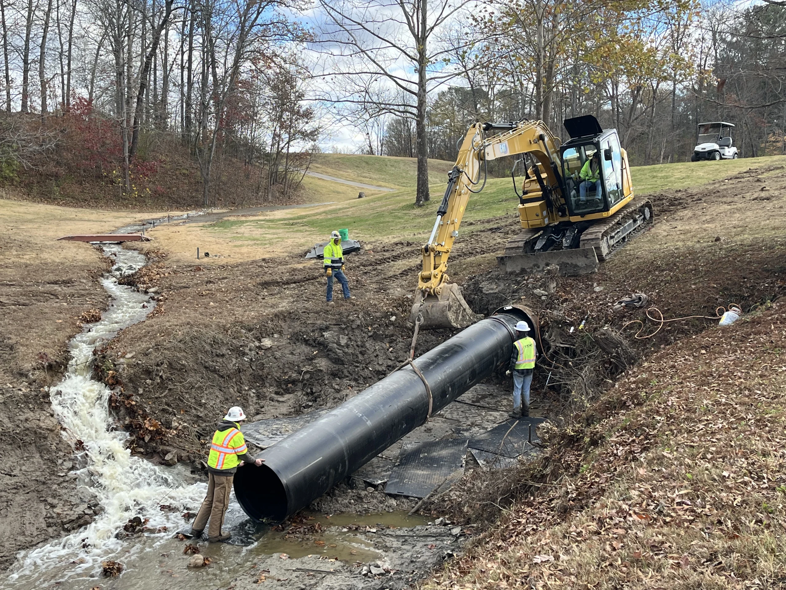 Hickory Ridge Golf Course Pipe Rehabilitation | ISCO